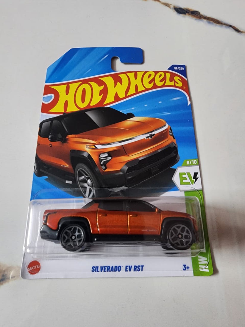 Hot Wheels N Case 2025 : Silverado EV RST - Orange – Zoomsters India