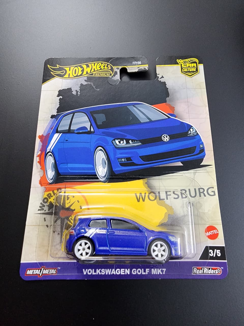 Hot Wheels Premium Car Culture : Volkswagen Golf MK7 – Zoomsters India