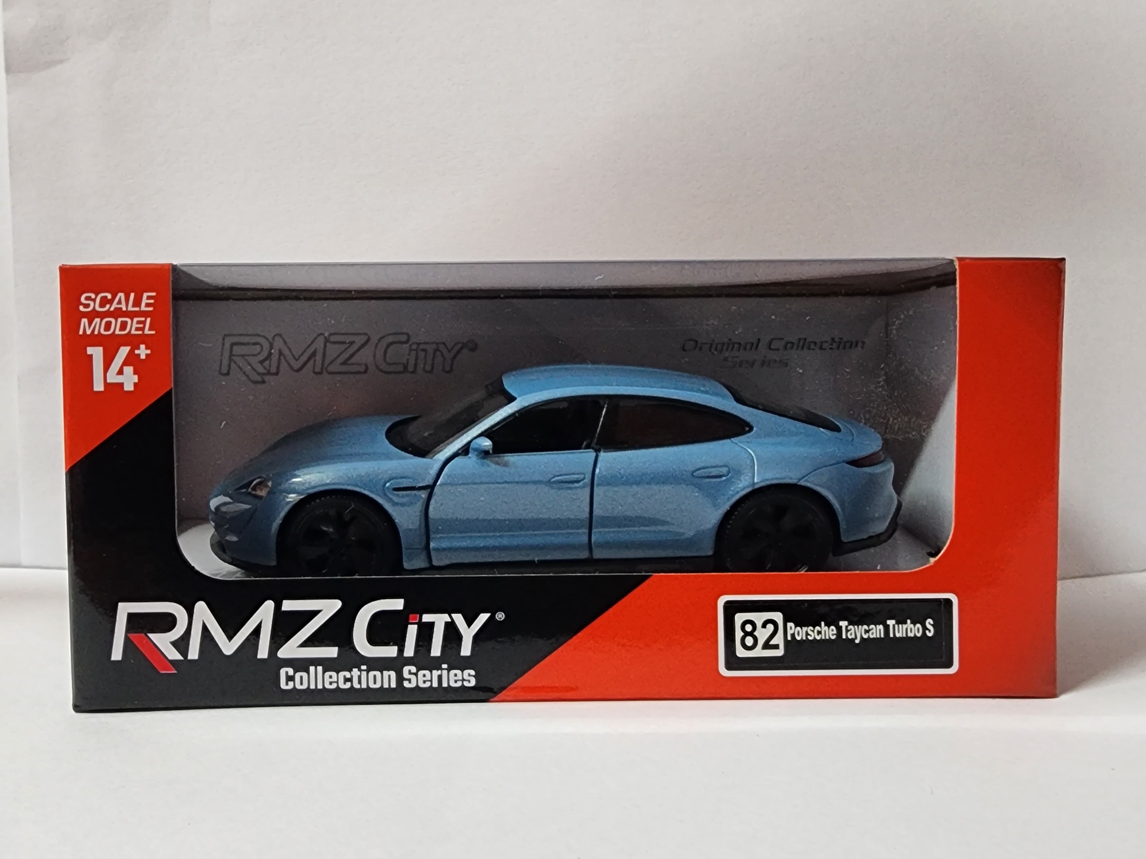 RMZ City Porsche Taycan Turbo S (Blue) – Zoomsters India